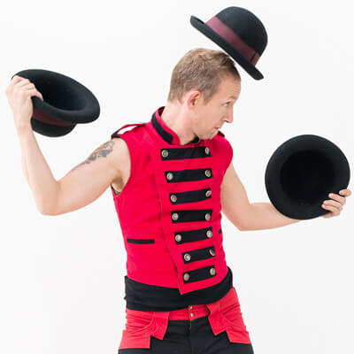 Manipulation hats for creative juggling - Playjuggling – PLAY S.r.l.