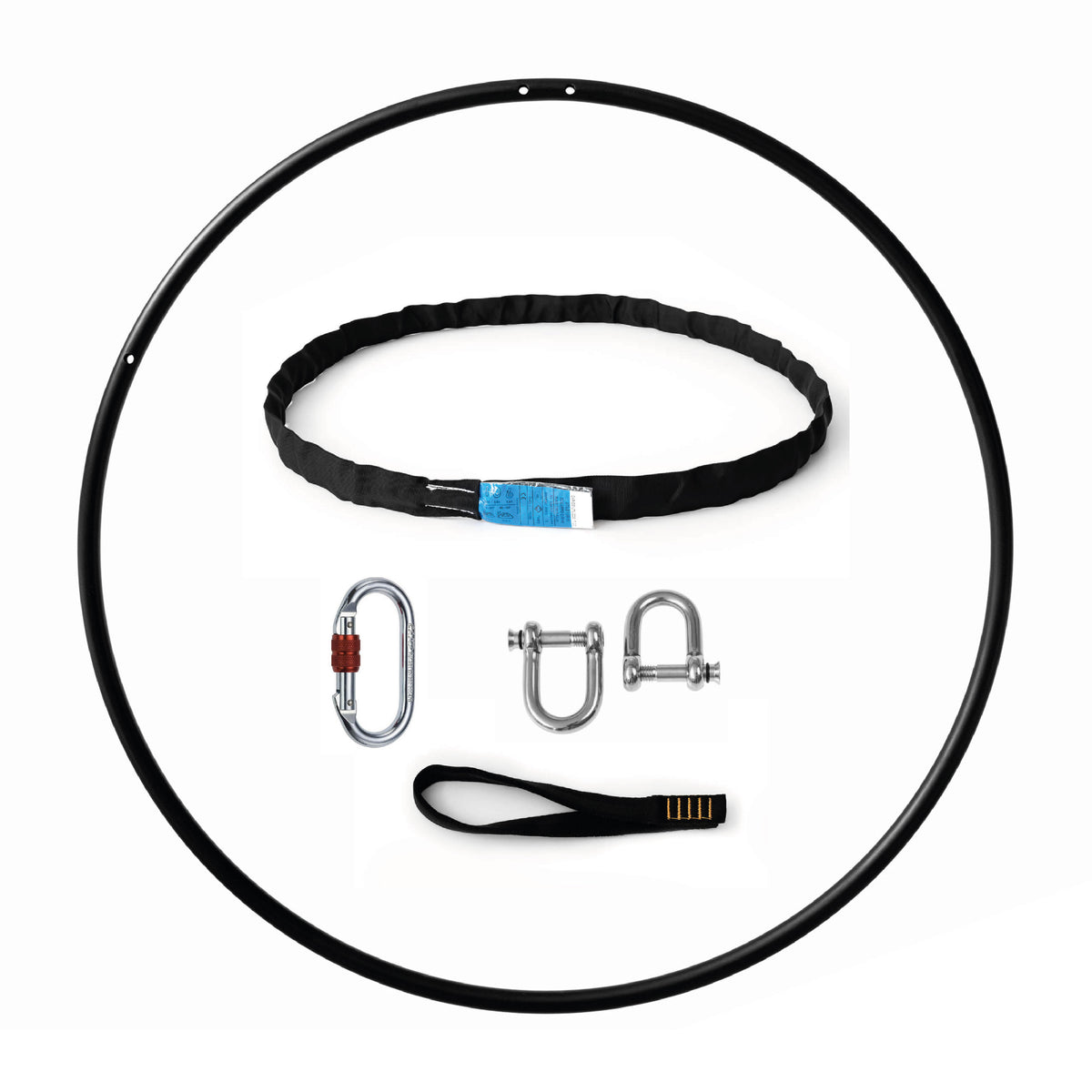 Professional Set for installation of Aerial Hoops at home or in a gym ...