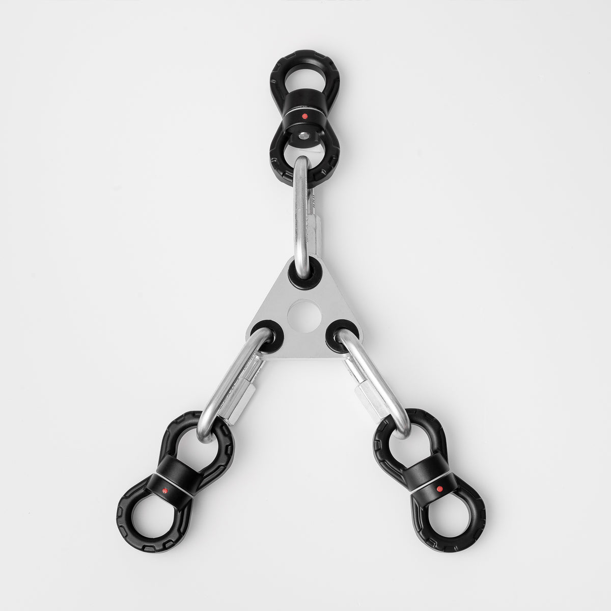 SET Small triangular anchor plate + QUICK LINKS SIZE #10 + 3 30kN ...