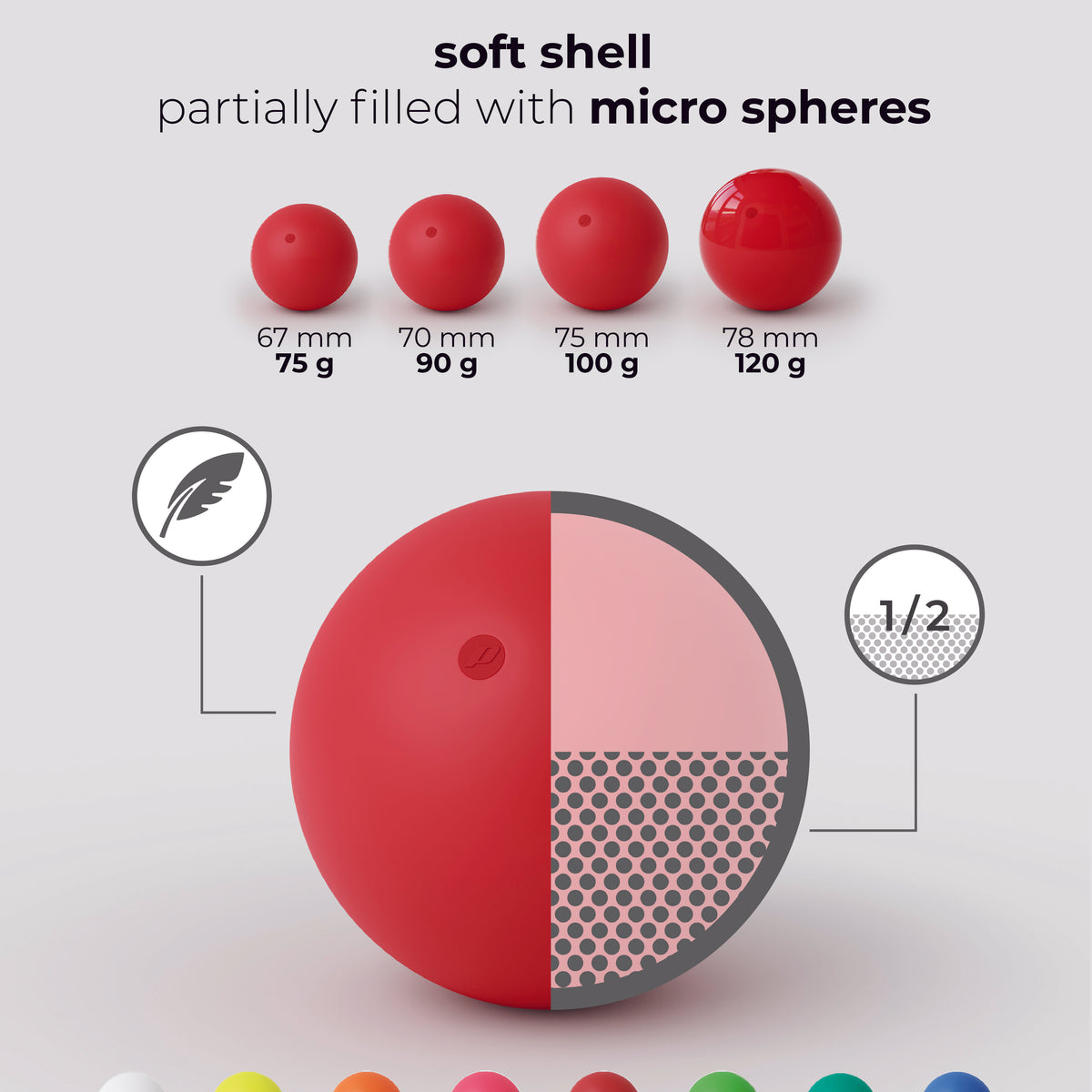 TTS - Soft Shell partially filled with plastic micro spheres - Play ...